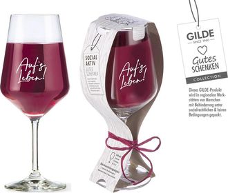 Gilde Weinglas Aufs Leben