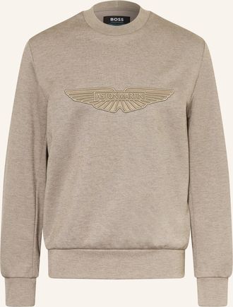 HUGO BOSS Sweatshirt Soleri grau