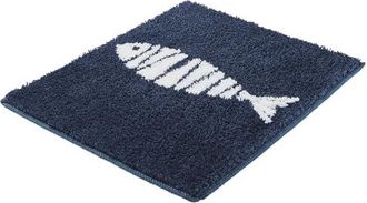 Kleine Wolke Badteppich Fish mit 50 x 60 cm in Mare aus 100% Polyester