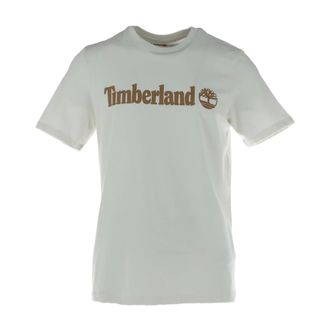 Timberland Homme, Tops, Blanc, Taille: M Kennebec River Linear T-shirt