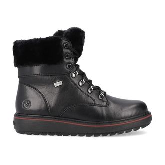 Remonte Schwarze Geschlossene Booties Stiefeletten Damen - - Shoes - Damen - Schwarzk - 37 EU