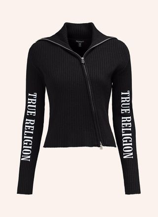 True Religion Sweater Zip schwarz