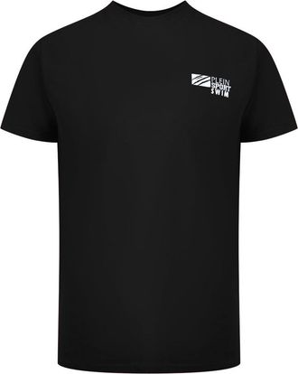 Plein Sport Klassisches T-Shirt mit kurzen &Auml;rmeln und Logo in Schwarz
