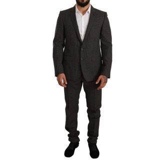 Dolce & Gabbana Homme, Costumes, Gris, Taille: L Costume 2 pi&egrave;ces crois&eacute;