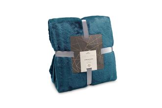 Römer Wellness Superflauschdecke Türkis - 150 x 200 cm, 320 g/m², weich, flauschig, antistatisch, ganzjährig als Wohndecke einsetzbar, Oeko-TEX 100