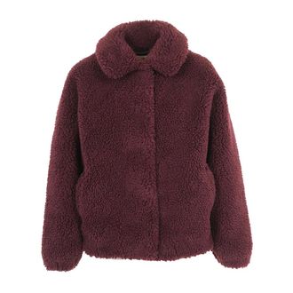 MC2 Saint Barth Jacke aus Kunstpelz & Lammfellimitat - - Jackets - Damen - Rot - XS