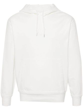 C.P. Company Hoodie mit Logo-Stickerei - Weiß