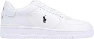 Ralph Lauren Homme, Chaussures, Blanc, Taille: 46 EU Baskets
