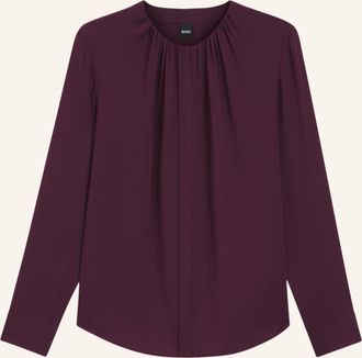 HUGO BOSS Seidenbluse Banorah lila