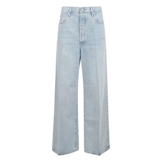 Frame Denim Femme, Jeans, Bleu, Taille: W27 Jean Large Jambe