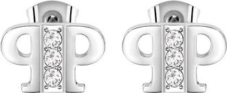 Philipp Plein Ohrringe - Earrings Pp Elements - Gr. unisize - in Silber - f&uuml;r Damen