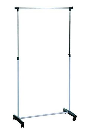 Premier Housewares Interior Kleiderstange, Chrom, Kunststoff, 43x89x170