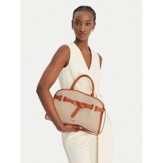 Coccinelle Handtasche Coccinelle Ule Coccinellesabine E1 ULE 18 04 01 Beige