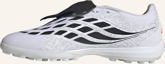 adidas Predator Pro Fussballschuh, Hybridrasen, Umschlagbare Zunge weiss