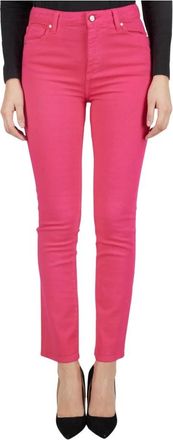 Kiton Femme, Jeans, Violet, Taille: 38 FR Jeans Slim-fit