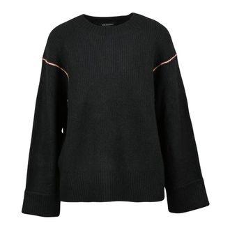 A|X Armani Exchange Maglione Cannettato - Femme - Pulls - Noir - Taille: 38 FR