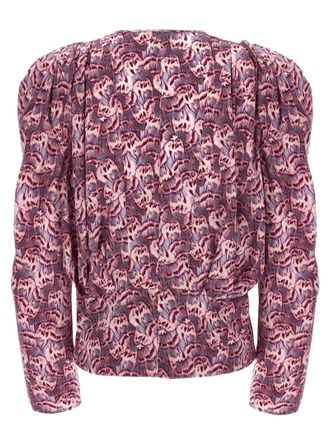 Isabel Marant Zarga Blouse - Plum