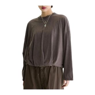 Bellerose Flames T1829 T-Shirt - - Tops - Damen - Braun - 2XS/XS