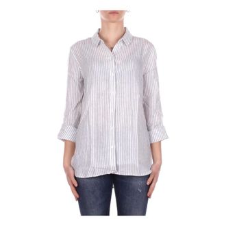 Barbour Femme, Blouses et Chemises, Multicolore, Taille: 42 FR Marine Shirt
