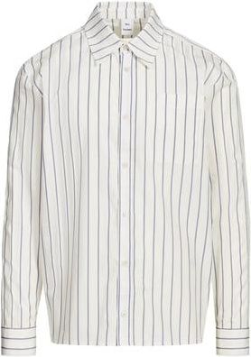 Won Hundred Chemise col classique &agrave; rayures en coton