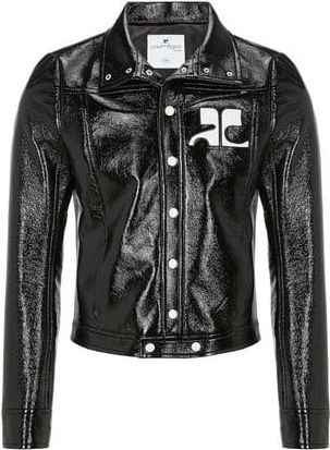Courr&egrave;ges Veste iconique vernie