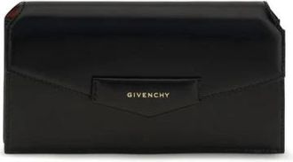 Givenchy Antigona Box Leder Pochette - - Bags - Damen - Schwarzk - ONE SIZE