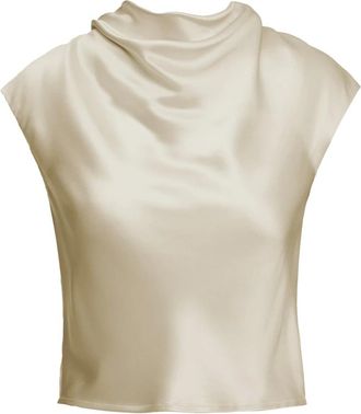 Wakakuu Icons Femme, Blouses et Chemises, Beige, Taille: 44 FR Top New Marble