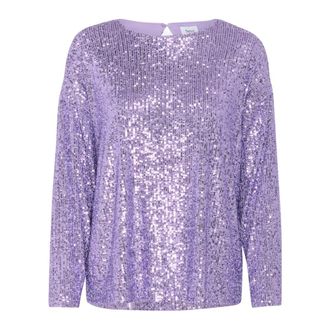 Saint Tropez Blouses & Chemises - Femme - Blouses et Chemises - Violet - Taille: 40 FR