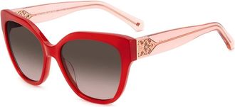 Kate Spade New York Femme, Accessoires, Rouge, Taille: 57 MM Savanna/G/S Lunettes de soleil