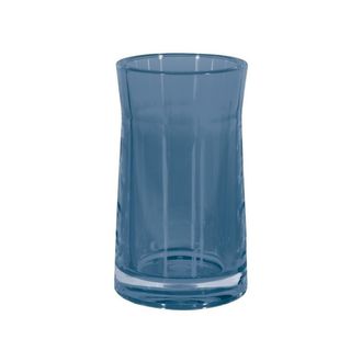 Spirella Kollektion Sydney, Zahnputzbecher &Oslash; 7 x 12 cm, Acryl, blau