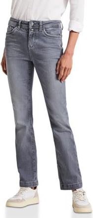 Street One 3715703 Jean Bootcut, Gris Clair délavé, 33W / 30L Femmes