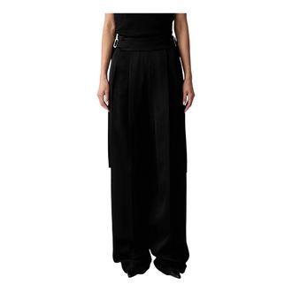 Sportmax Stagno Weite Hose - - Trousers - Damen - Schwarzk - S