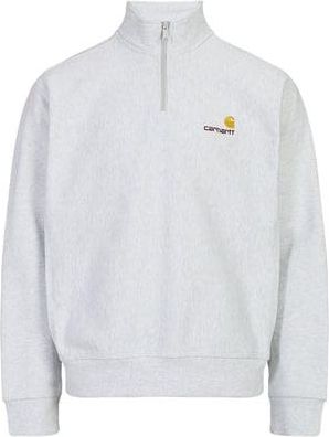 Carhartt Work in Progress Sweatshirt col zipp&eacute; en coton m&eacute;lang&eacute;