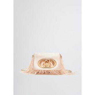 Liu Jo Sac format mini LaPuffy avec plumes