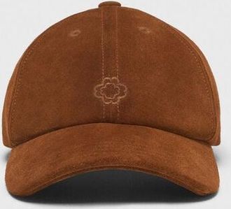 Maje Casquette En Suède - Marron - Maje