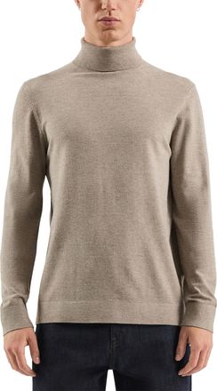 QS by s.Oliver Herren 2175797 Rollkragenpullover, Brown, S