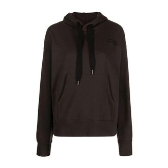 Isabel Marant Schwarzer Kapuzenpullover mit Logo-Stickerei - - Sweatshirts & Hoodies - Damen - Schwarzk - 2XS