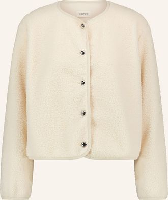 Cartoon Cartoon Teddyfell-Jacke weiss