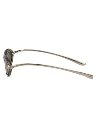 Bottega Veneta BV1390S Cat-Eye Injected Sunglasses - Beige