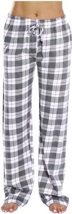 Generic Pantalon de nuit pour homme, pantalon de d&eacute;tente &agrave; carreaux, v&ecirc;tement de nuit doux &agrave; carreaux, pantalon de pyjama &agrave; jambe large et &eacute;lastique, pantalon