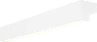 SLV L-LINE 60 LED, Applique Murale Int&eacute;rieure, Luminaires Int&eacute;rieur, IP44, 3000K, 700lm, Blanc