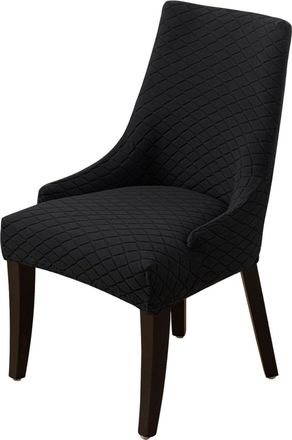 Generic Polsterschutz F&uuml;r Esszimmerst&uuml;hle, Elastische Anti-Rutsch Sesselbezug Abnehmbar Und Waschbar, Schoner F&uuml;r Wingback Armlehnen St&uuml;hle Im Wohnzimmer, B&uuml;r