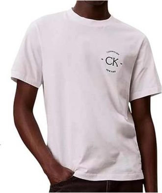 Calvin Klein Jeans 20S April Graphic T-Shirt - - Tops - Herren - Rosa - XL