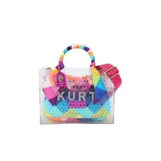 Kurt Geiger Femme, Sacs, Multicolore, Taille: ONE Size Small Jelly Tote Bag
