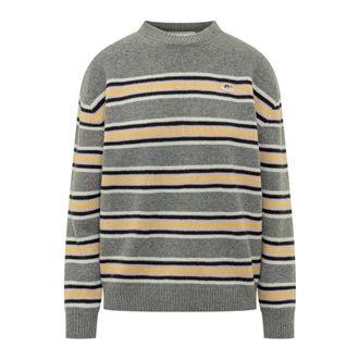 Fiorucci Angels Patch Sweater - - Knitwear - Damen - Grau - S