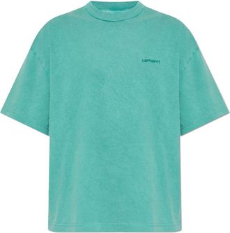 Carhartt Work in Progress Homme, Tops, Vert, Taille: 2XL Benton T-Shirt