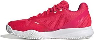 adidas Homme Courtflash Speed 2 Mens Tennis Shoes Chaussures, Lucid Red/Zero met./FTWR White, 42 EU