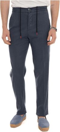 Kiton Homme, Pantalons, Bleu, Taille: W36 Pantalon de jogging
