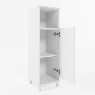 Vicco Midischrank Fynn, Weiß, 30 x 95 cm Vicco