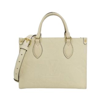 Louis Vuitton Pre-owned OnTheGo Monogram Empreinte Tasche - - Pre-owned - Damen - Beige - ONE SIZE